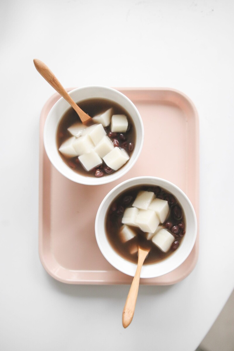 Japanese Zenzai Recipe (Sweet Red Bean Soup) | Veggiekins Blog