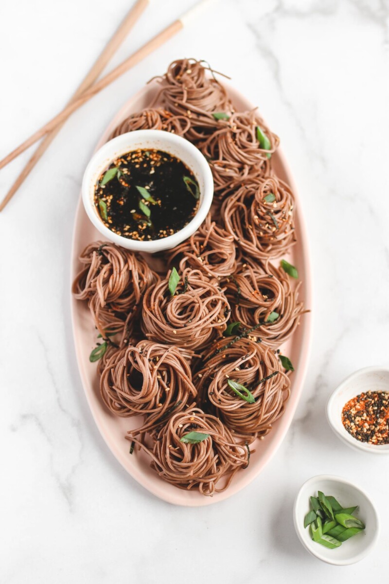 Easy Zaru Soba Recipe ざるそば (Vegan & Gluten Free)