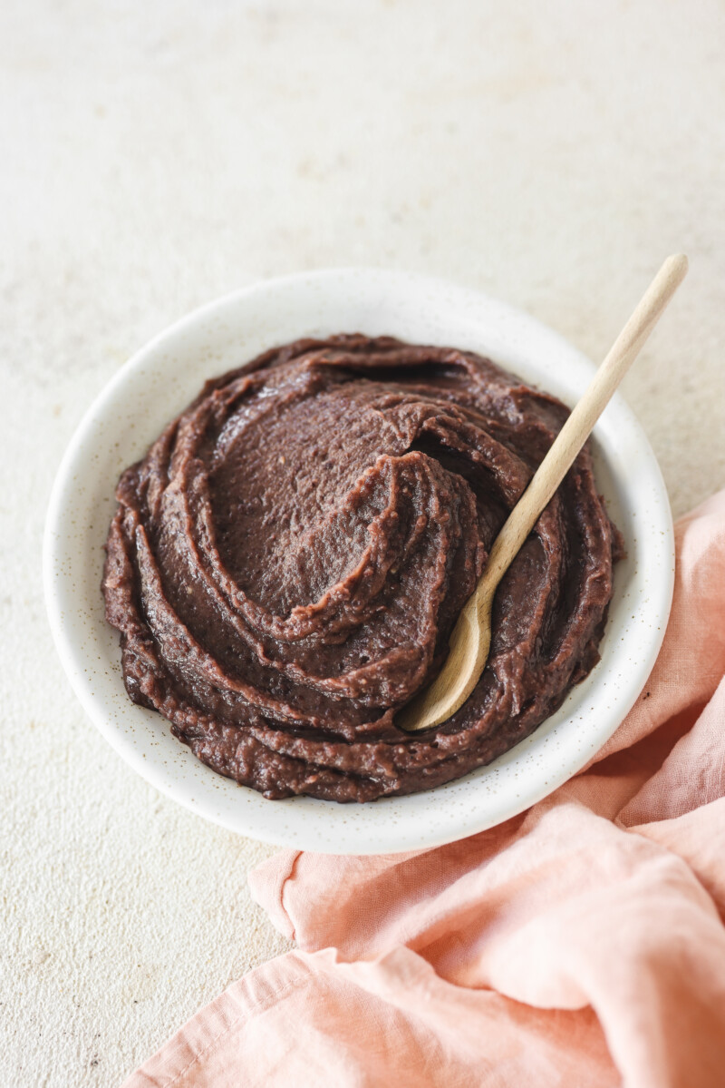 How to Make Homemade Red Bean Paste (Anko Paste) | Veggiekins Blog