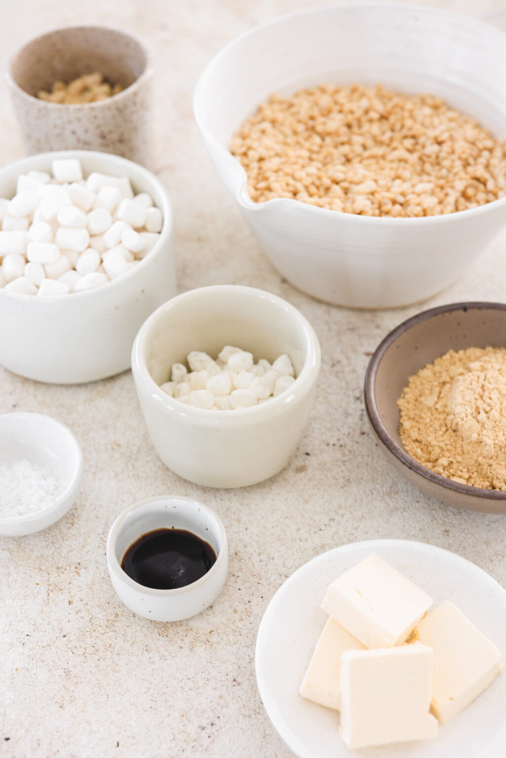 Kinako Rice Krispies with Peanuts and Mochi (vegan, gluten free ...