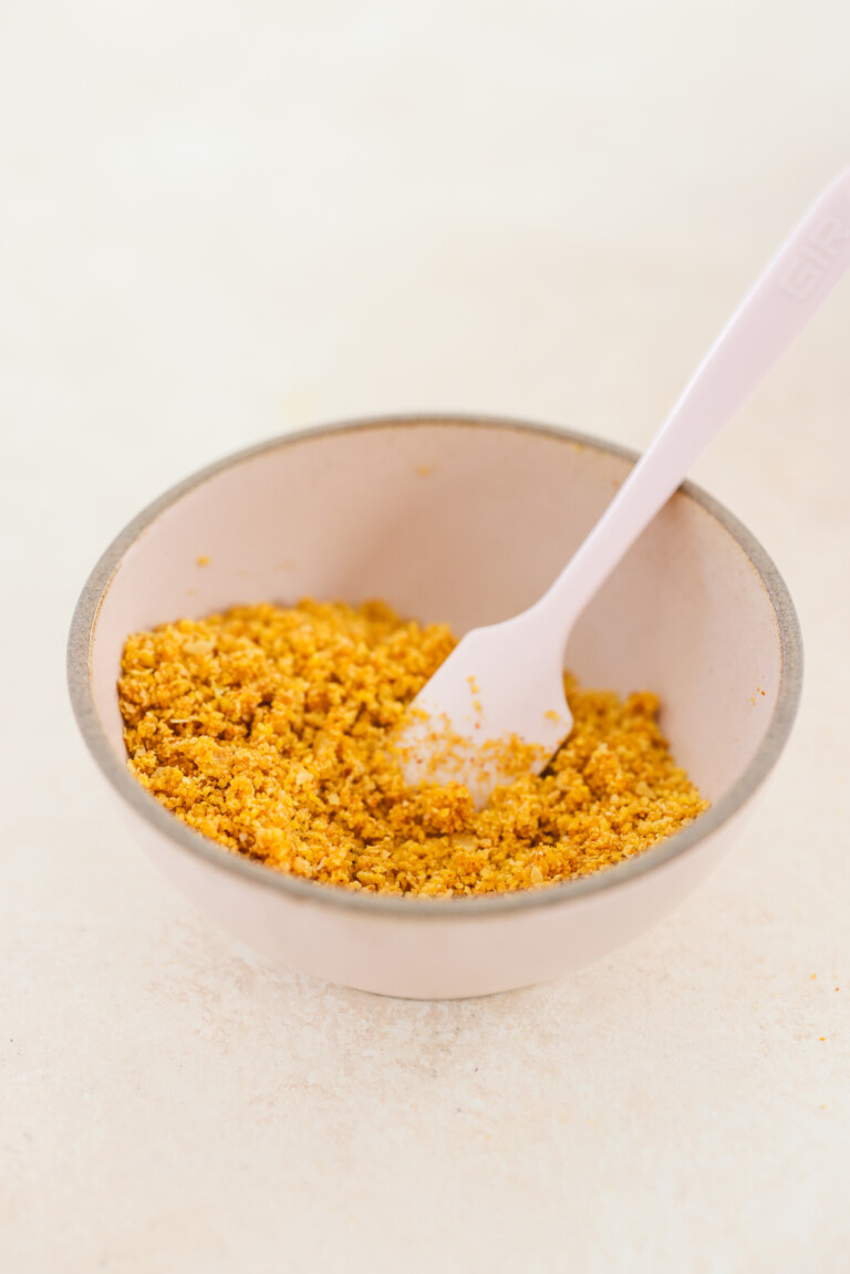 Vegan Baked Miso Mac and Cheese (with Togarashi Crumb) | Veggiekins Blog