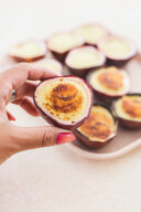 Easy Passion Fruit Posset Recipe (Vegan Version!) | Veggiekins Blog
