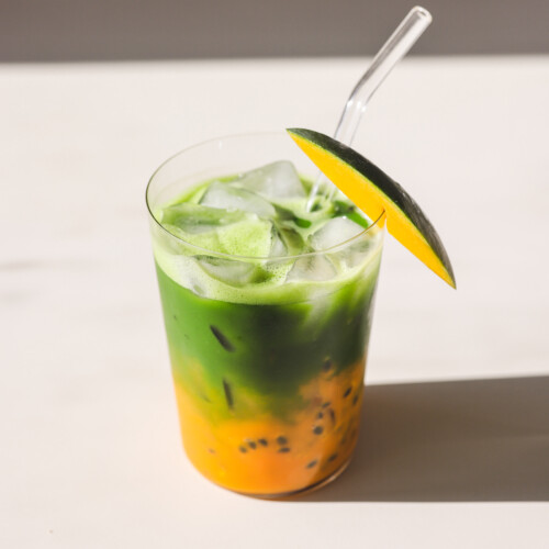 Mango Passionfruit Matcha - Veggiekins Blog