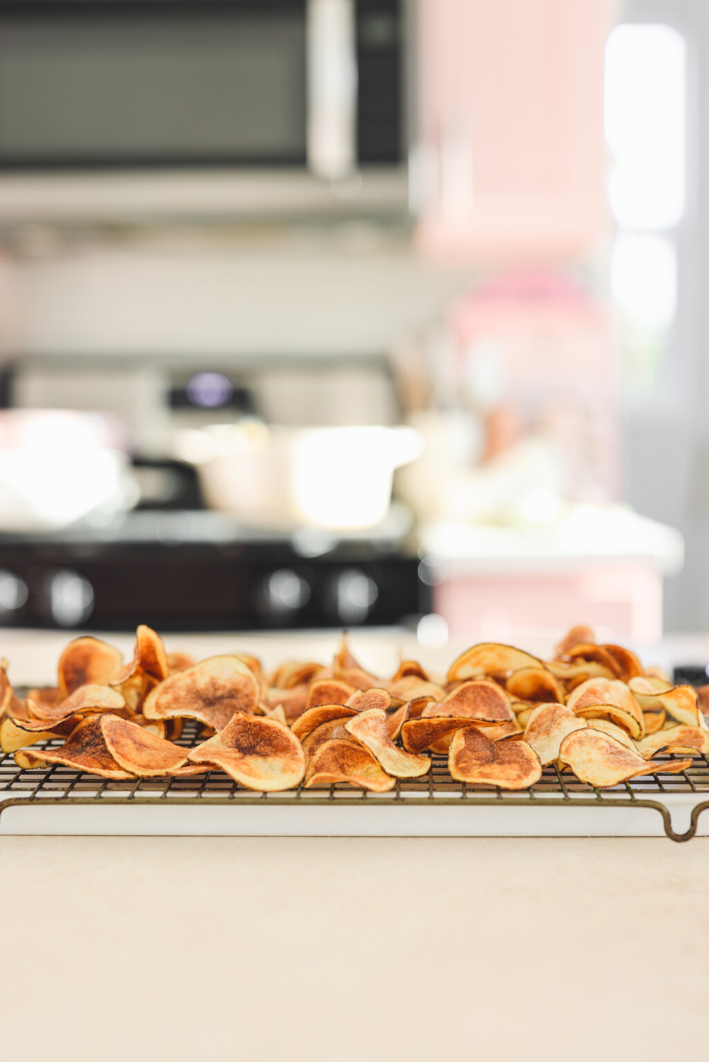 Spicy Potato Chips with Gochujang | Veggiekins Blog