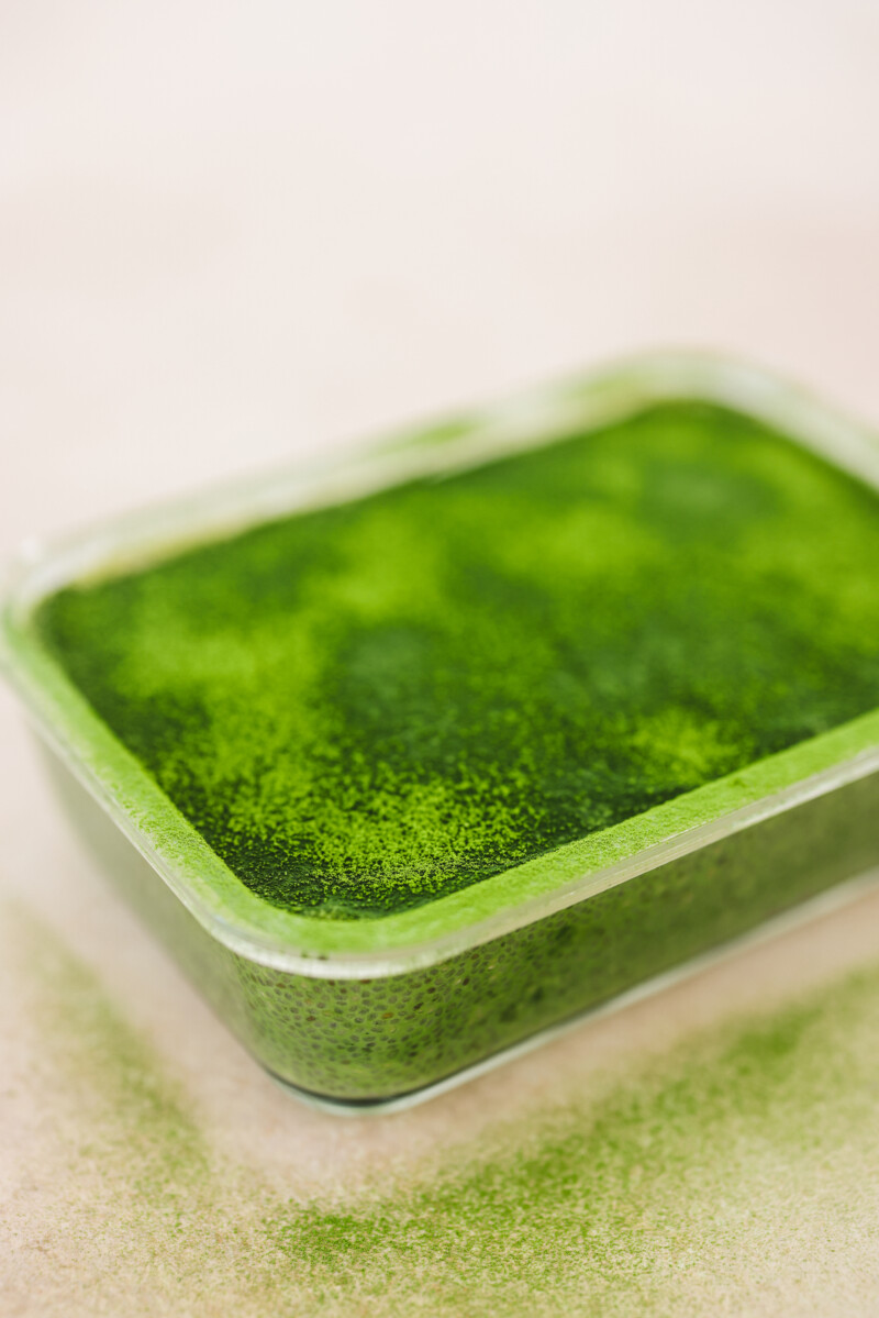 Vegan Matcha Chia Seed Pudding | Veggiekins Blog